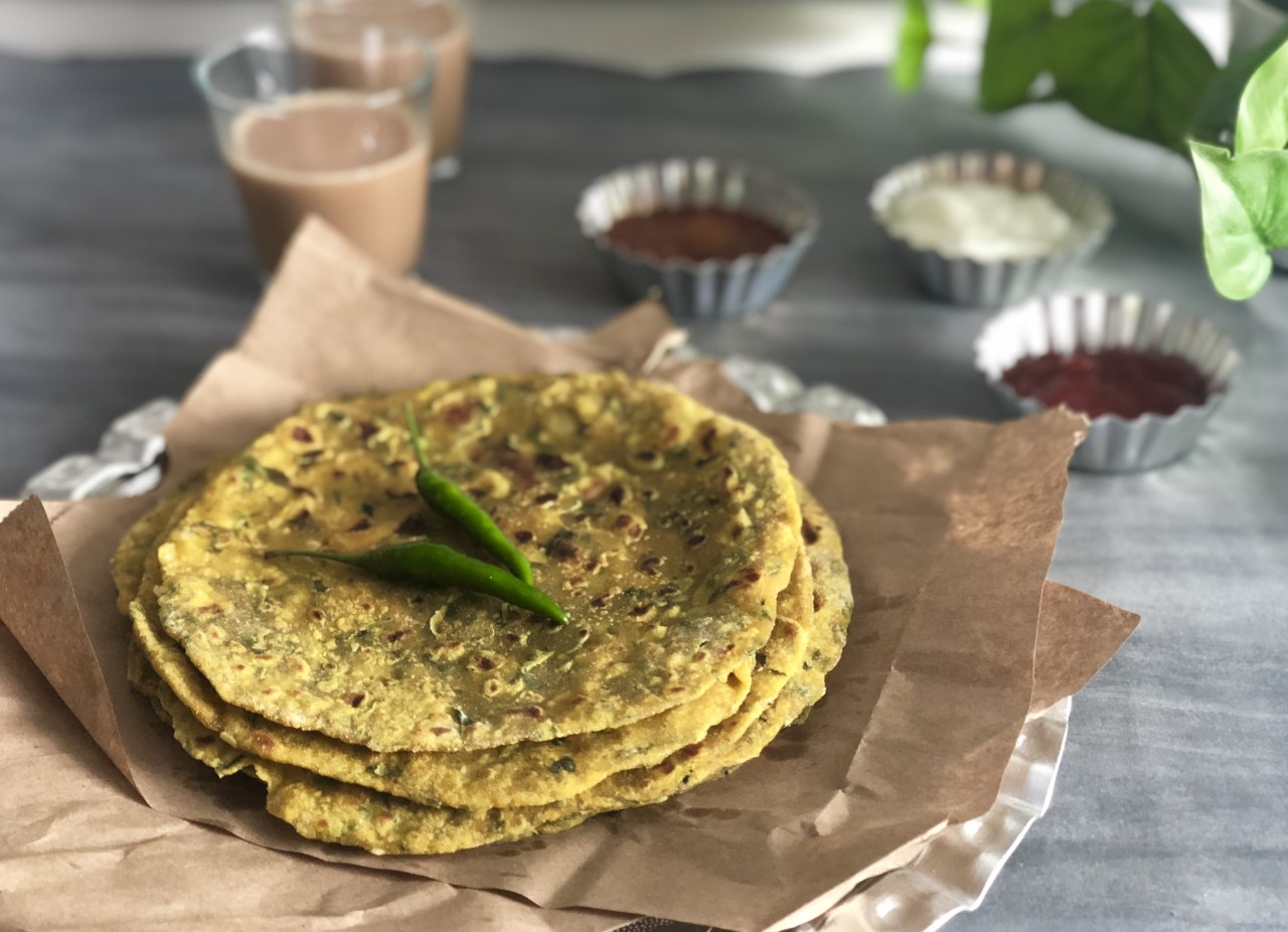 Methi Paratha — Fork n Scissors