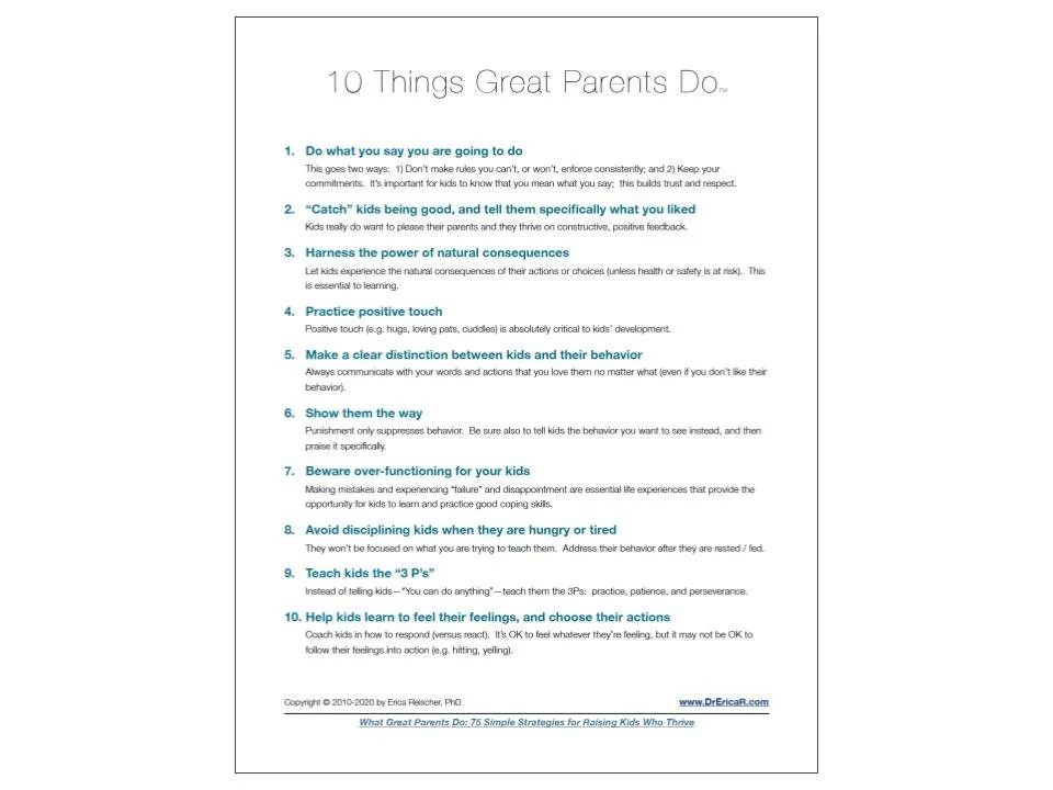 Free Resources — Erica Reischer, PhD