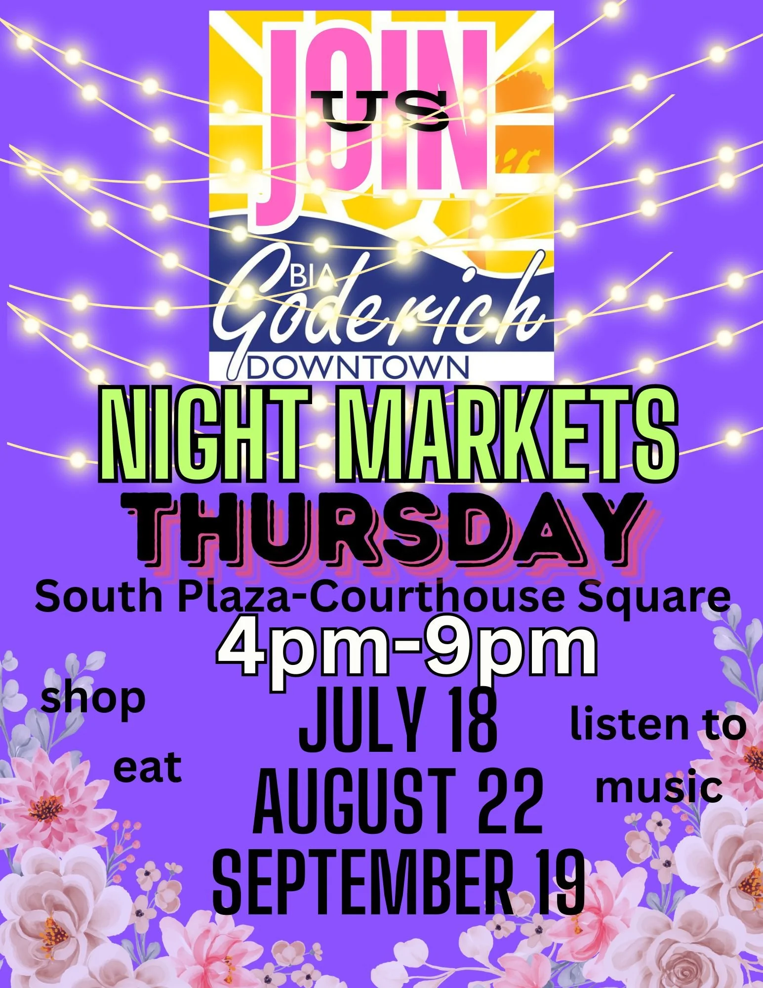 Downtown BIA Night Market — Welcome!