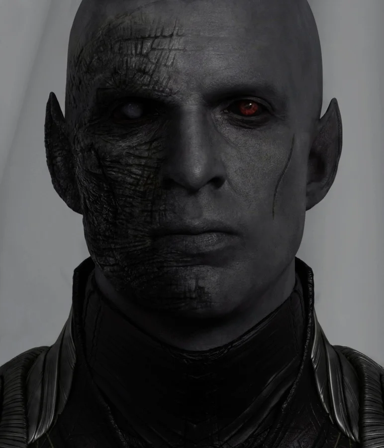Dark Elf Face