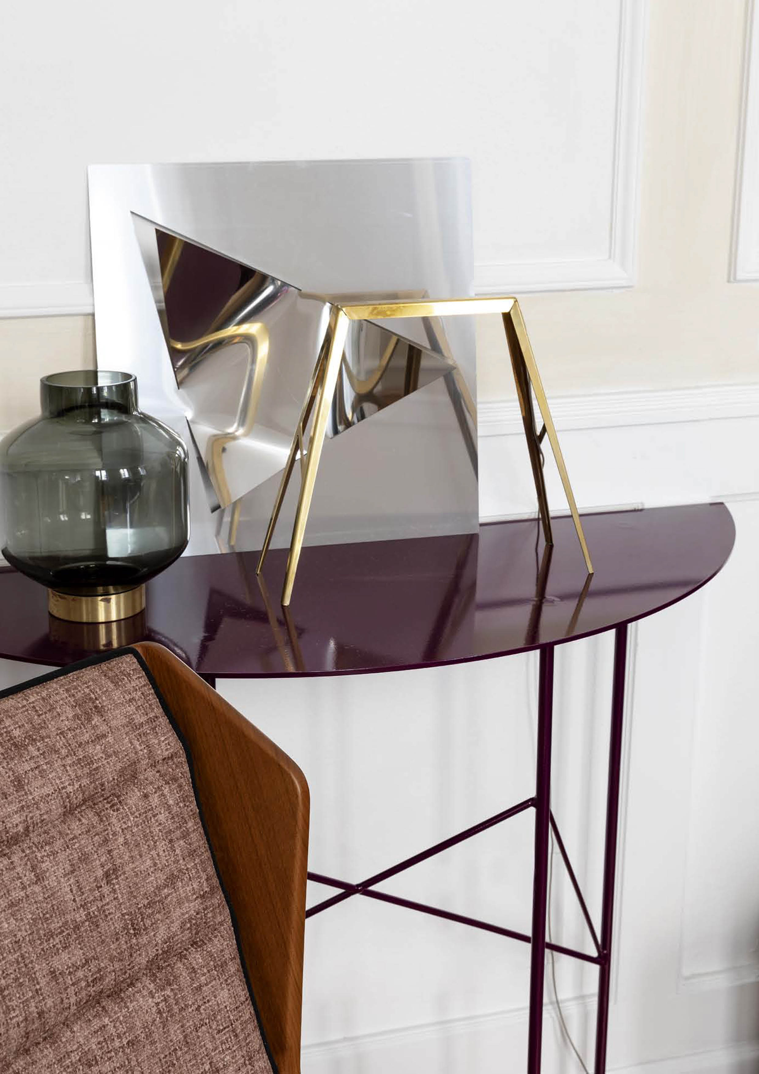 Half moon consolle — Francesco Meda