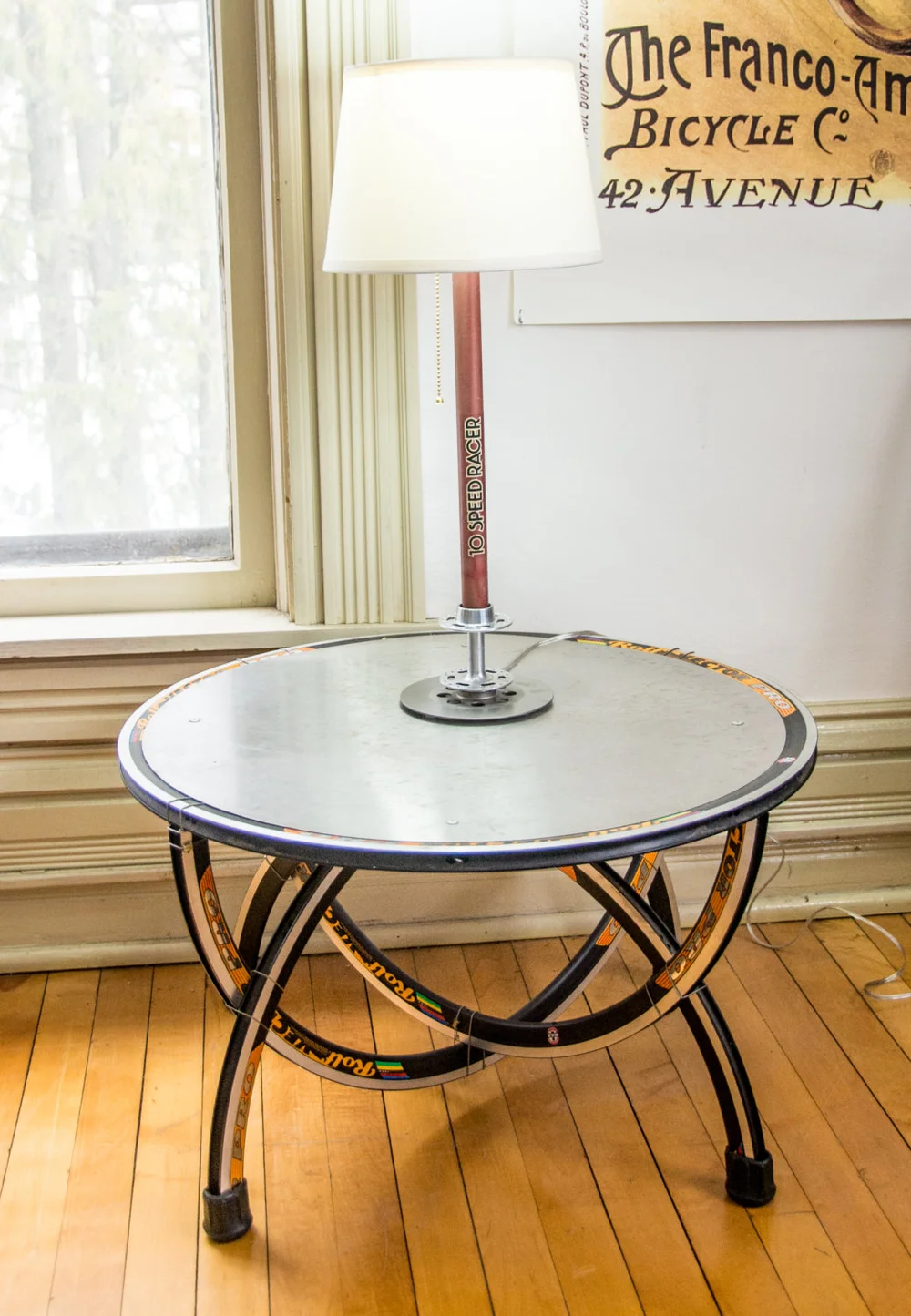 Bicycle Part Lighting — Bike Furniture Design