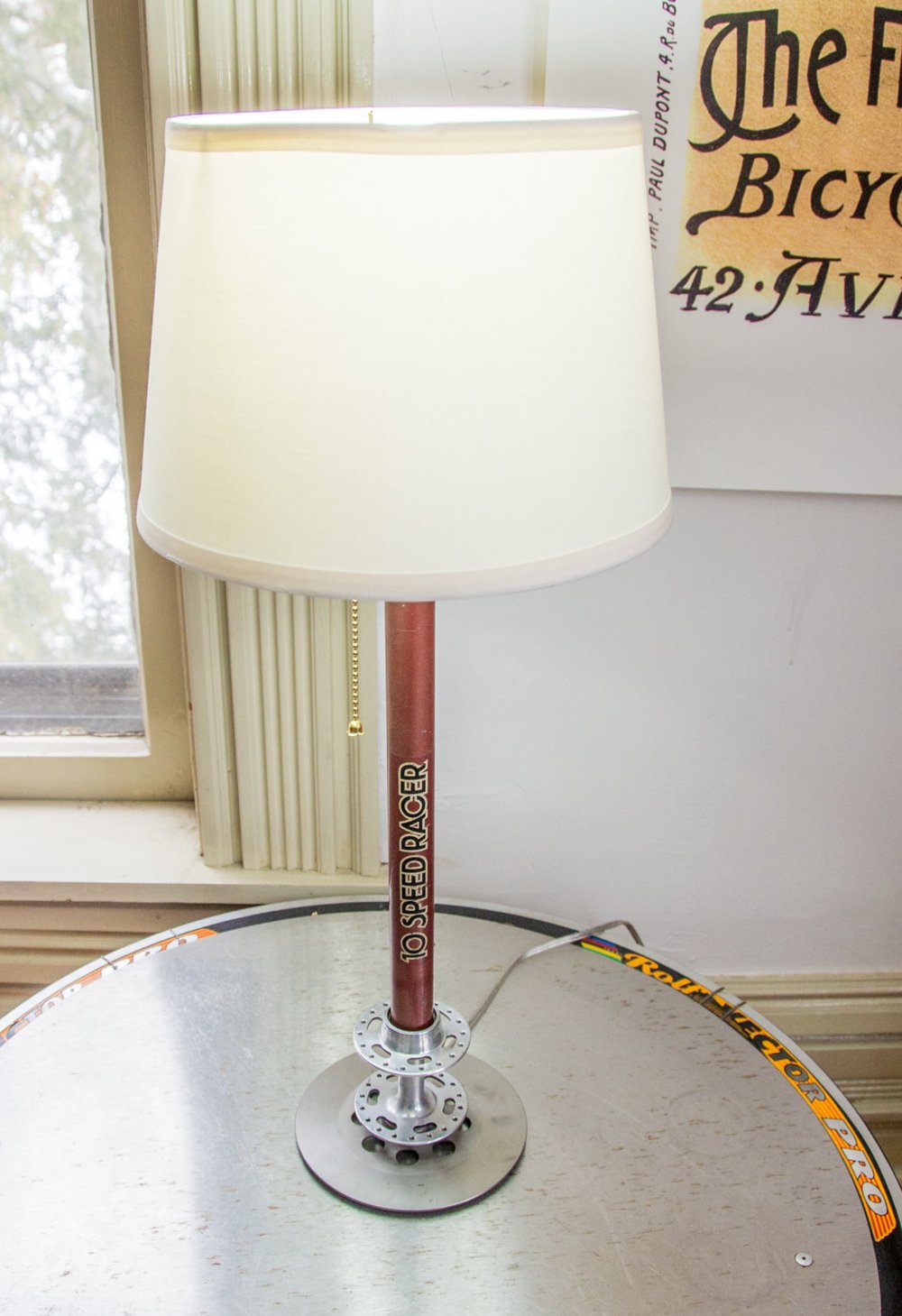 Bicycle Part Lighting — Bike Furniture Design