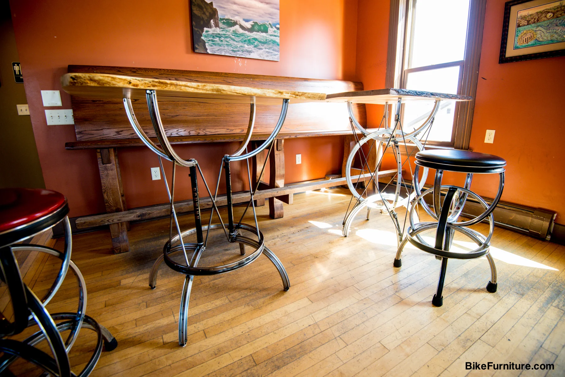 Bicycle Tables — Bike Furniture Design