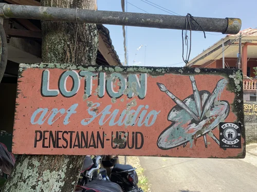 The art of Bali's hand-lettered signs — Elami Productions designs and ...