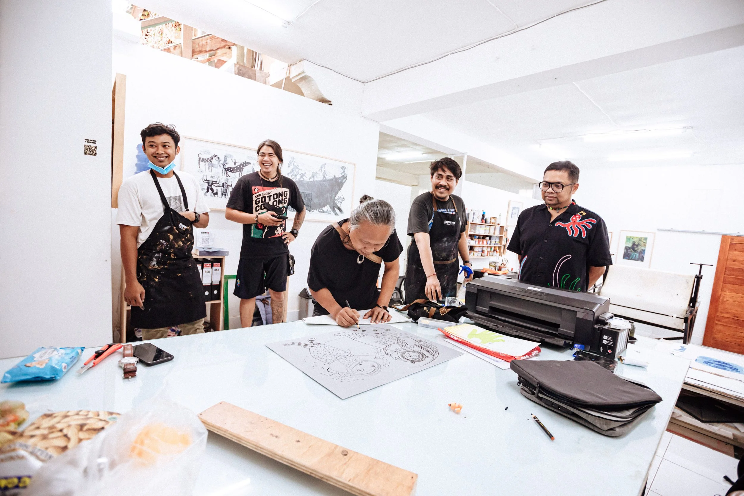 A glimpse of Ubud Open Studios 2022 — Elami Productions designs and ...