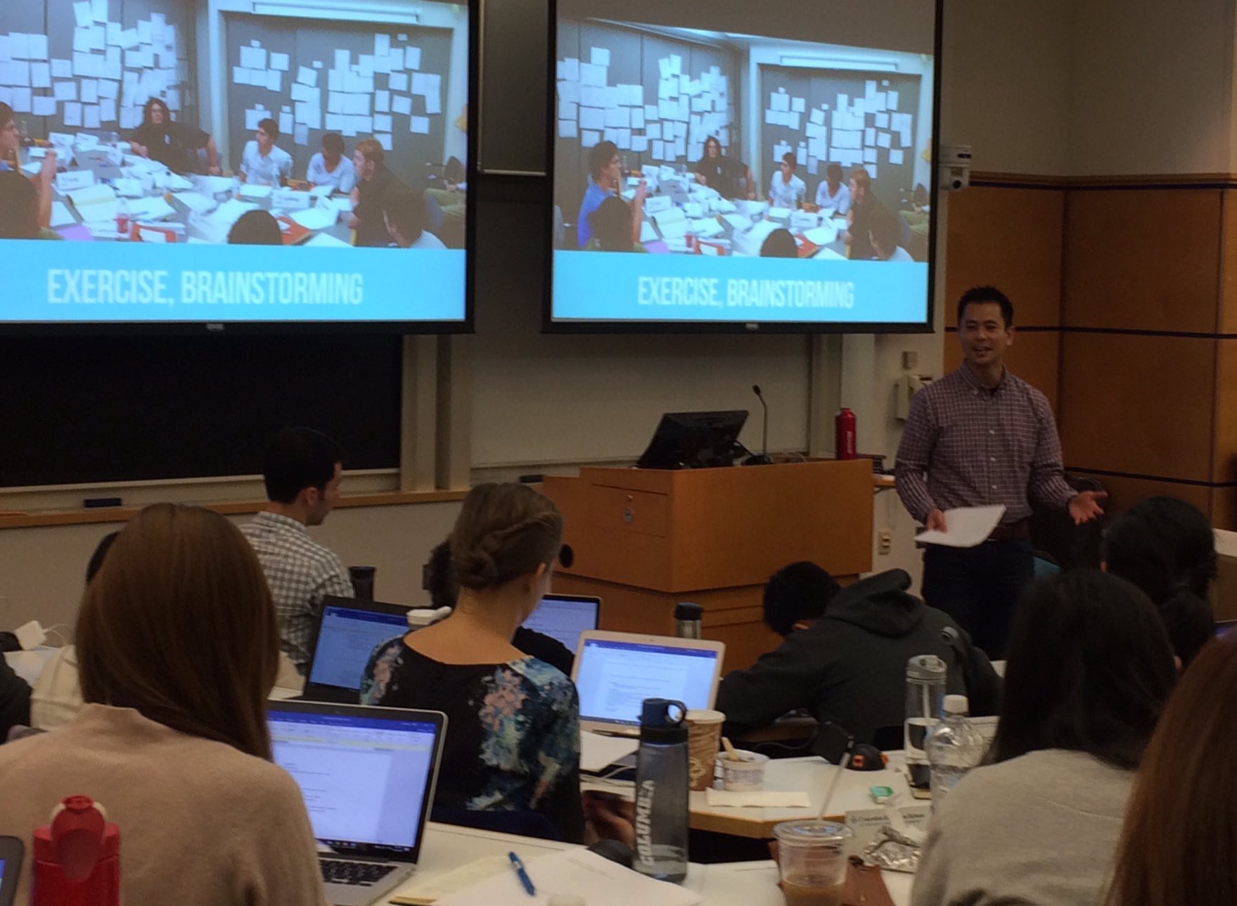 Lewis C. Lin Visits Columbia Business School — Lewis C. Lin