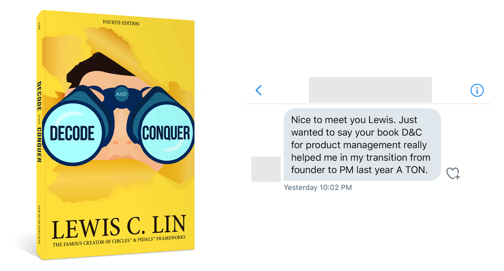 Startup founders use Decode & Conquer to transition into PM — Lewis C. Lin