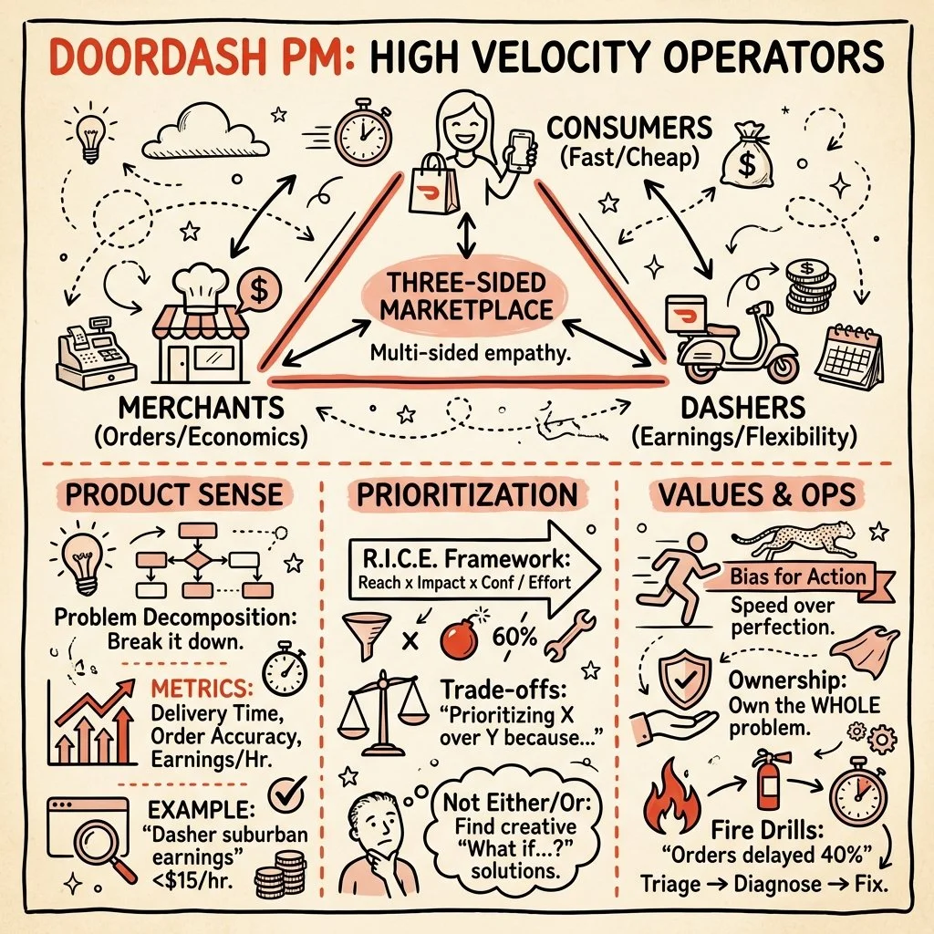 DoorDash PM Interview Guide: High-Velocity Operators — Lewis C. Lin