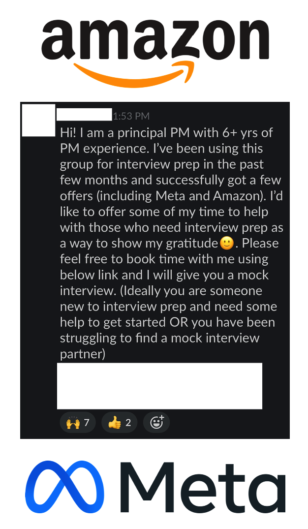 [Lewis Lin Mock Interview Slack] Principal PM Job Offer at Amazon and ...