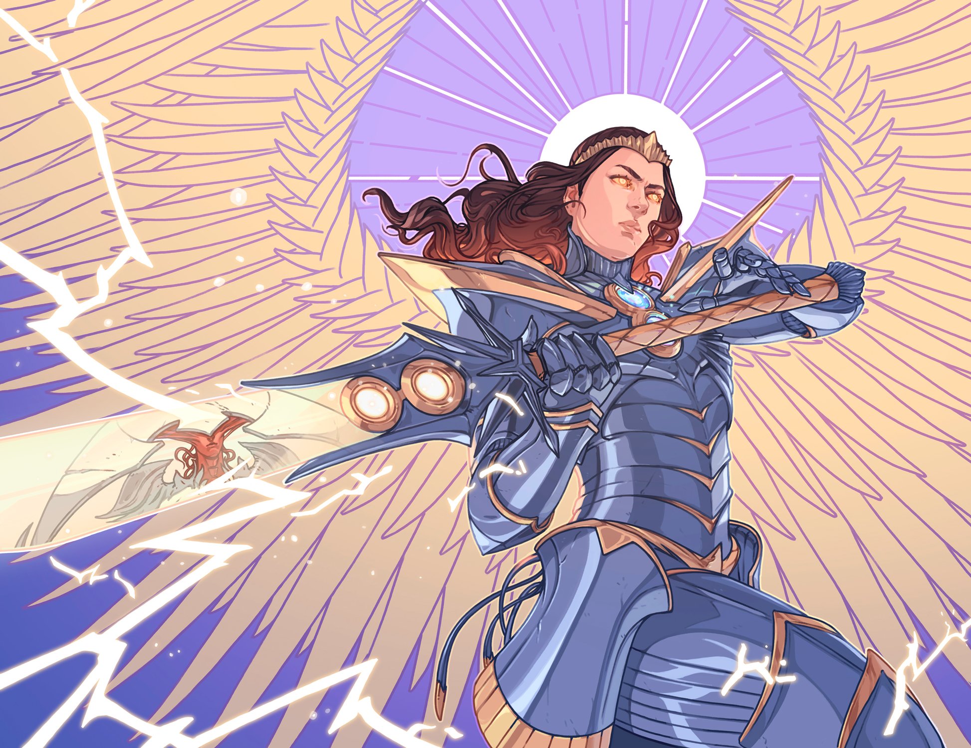 ARCHANGEL ELSPETH — ALEX DOS DIAZ art and illustration
