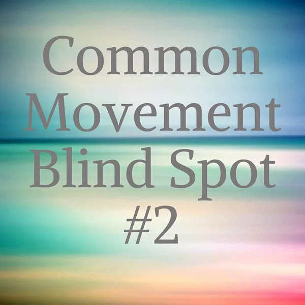 Common Movement Blind Spot #2: The Shoulder Blade & Spine Connection ...