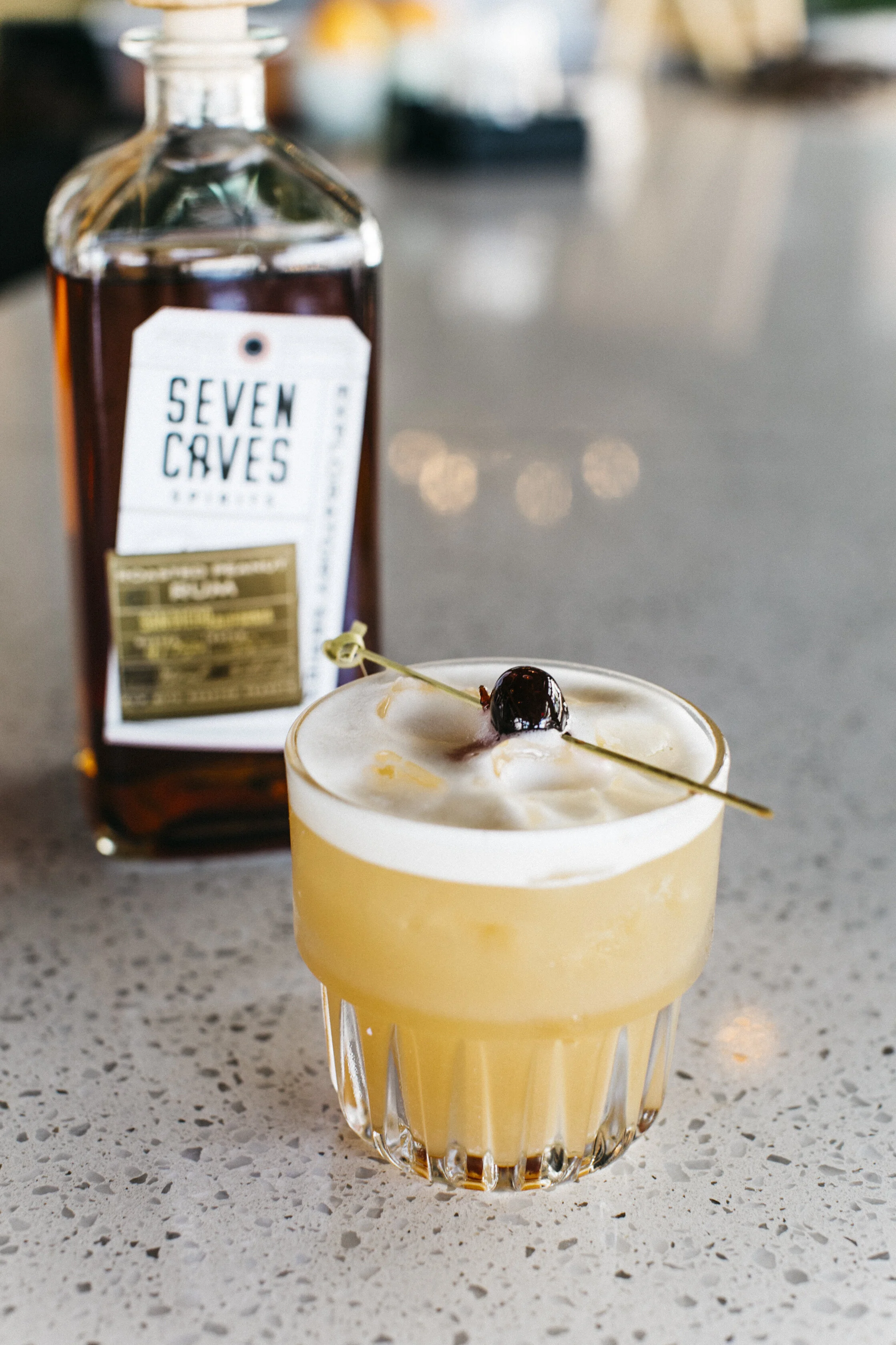Seven Caves Peanut Butter Milk Punch — Seven Caves Distillery