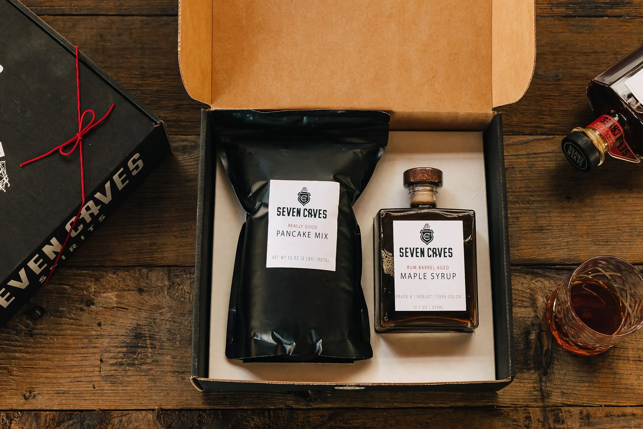 Really Good Maple Syrup and Pancake Mix Set — Seven Caves Distillery