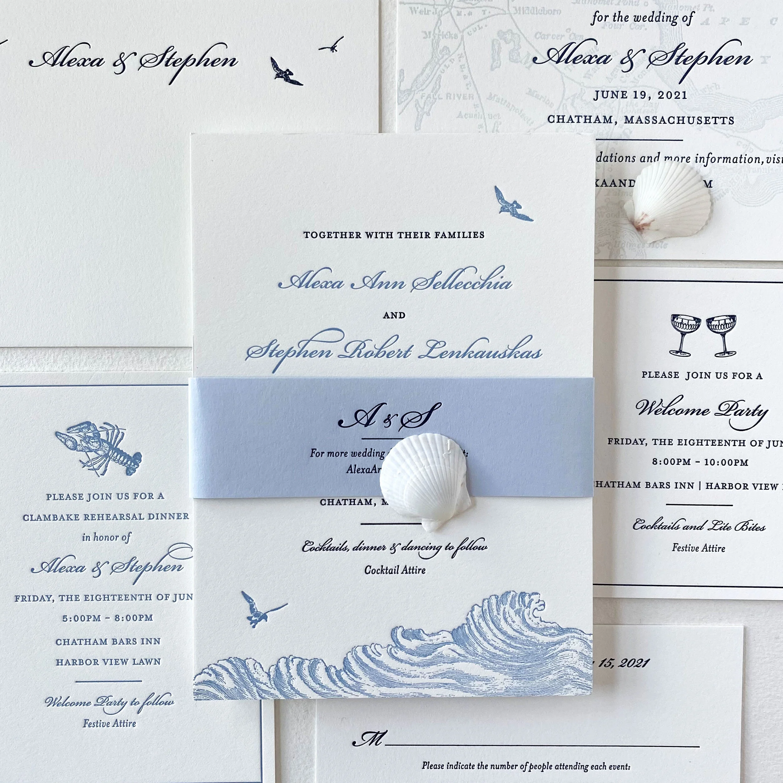Clambake Invitations