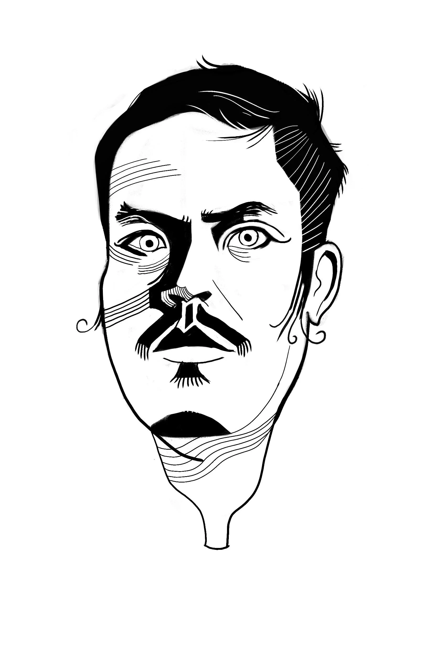 caricatures and portraits — victor cantal