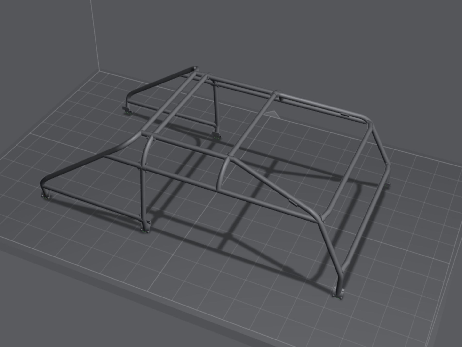 DEFENDER 110 FULL ROLL CAGE (12 PIECE) — C1 Models