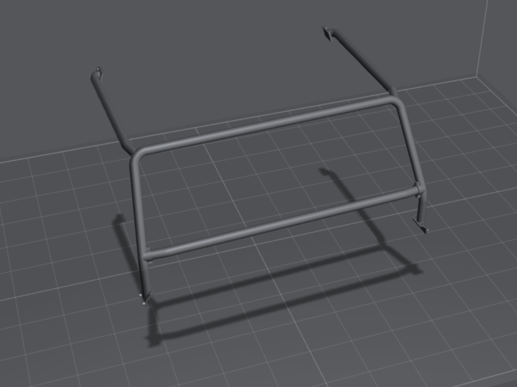 DEFENDER 90 FULL ROLL CAGE (12 PIECE) — C1 Models