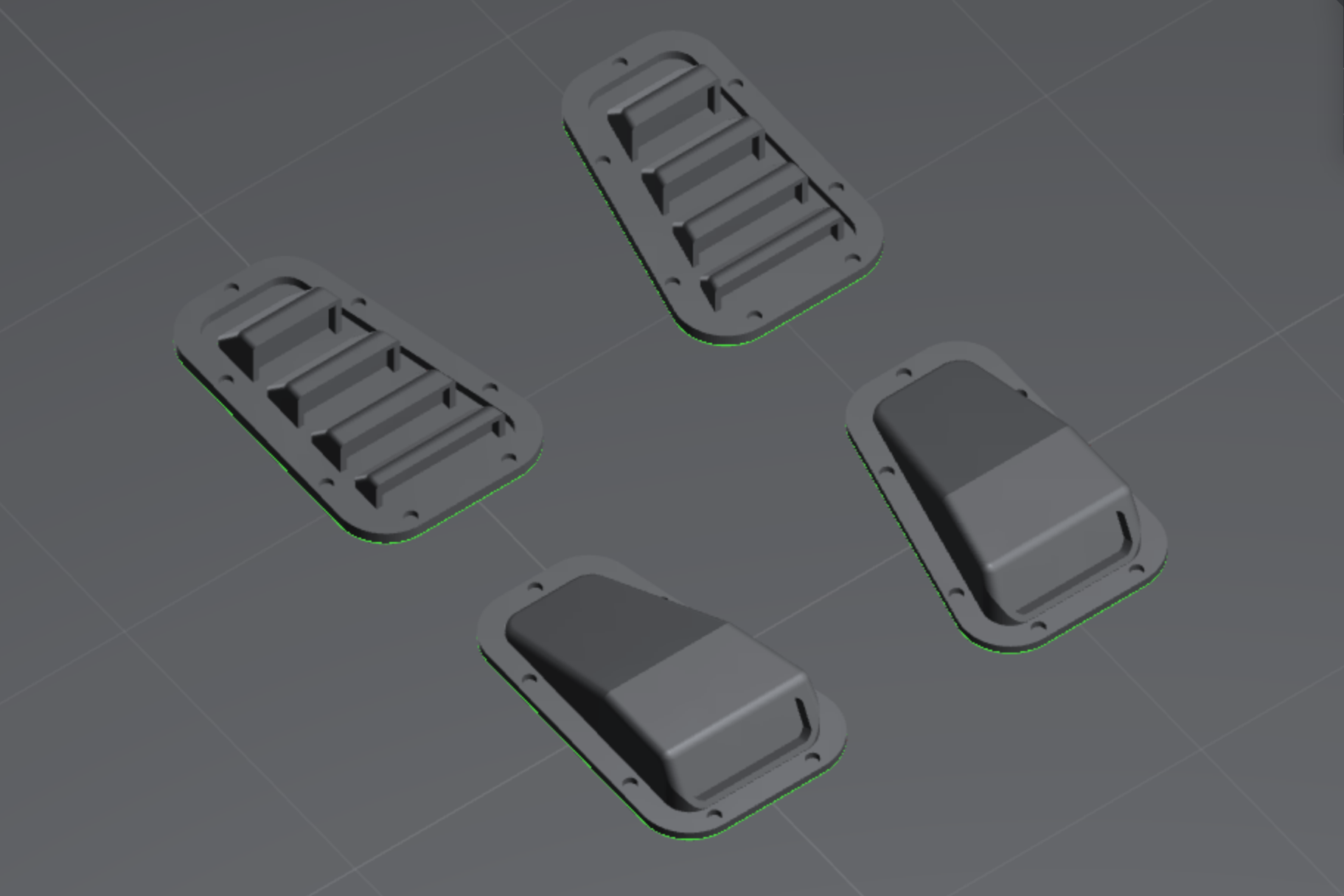 DEFENDER WING VENTS — C1 Models