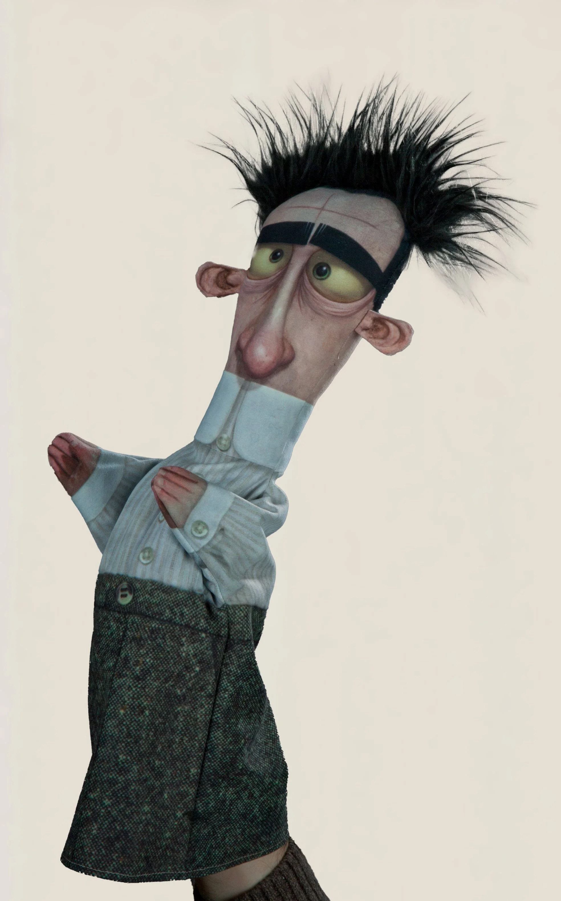 Puppet Heap — Omar Cloth Hand Puppet