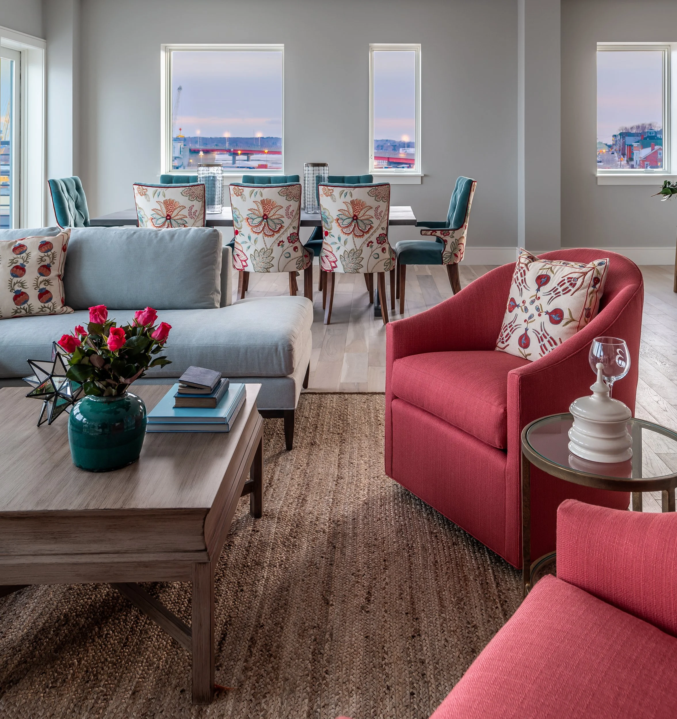 Penthouse Staging at Hobson's Landing, Portland — BANKS DESIGN ...