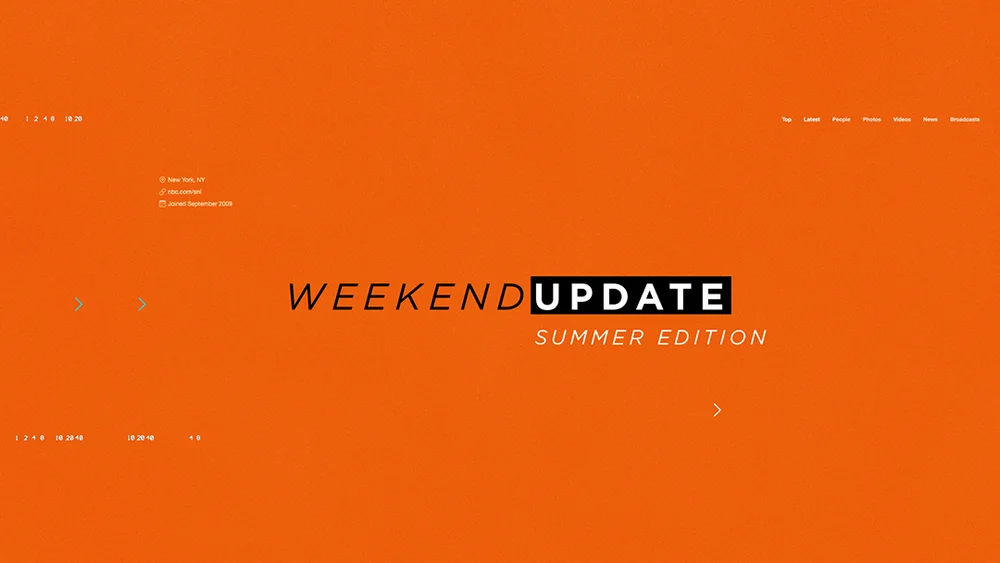 CLAUS - WEEKEND UPDATE SUMMER EDITION