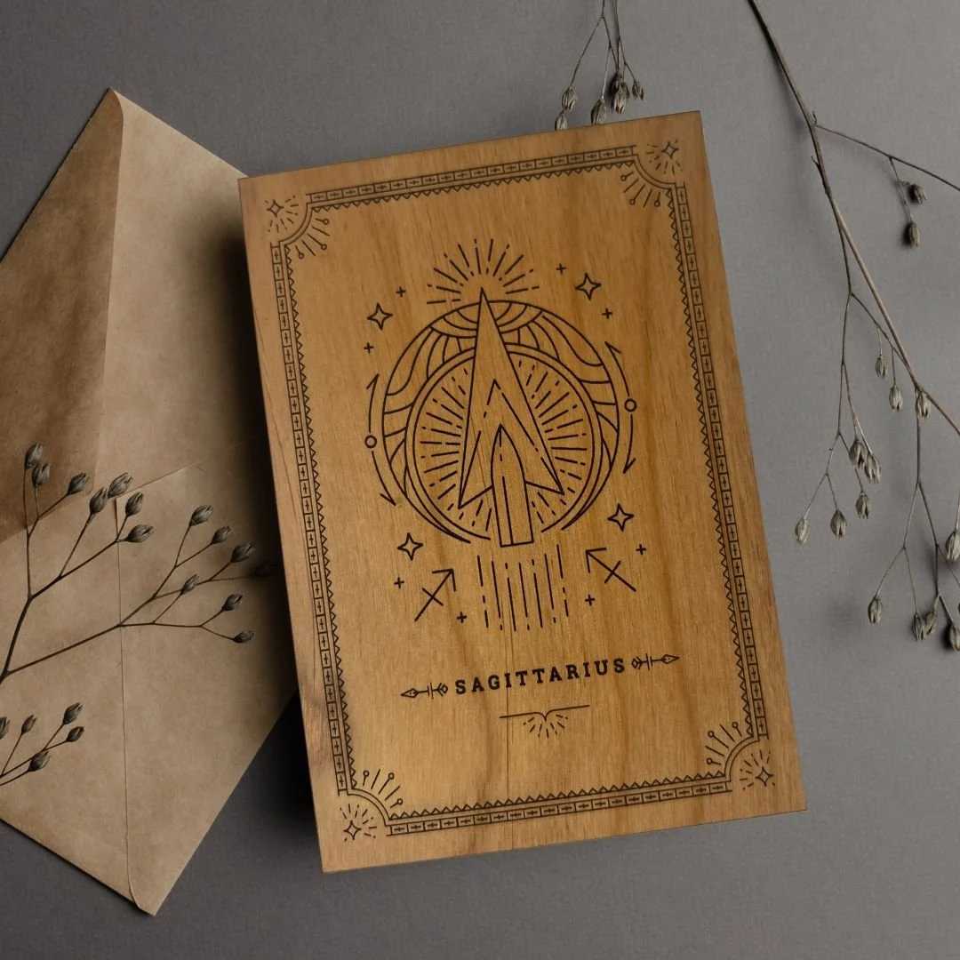 Congratulations! | Wood Greeting Card — Lucca