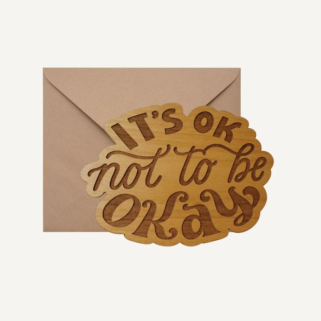 Get Well Soon | Wood Greeting Card — Lucca