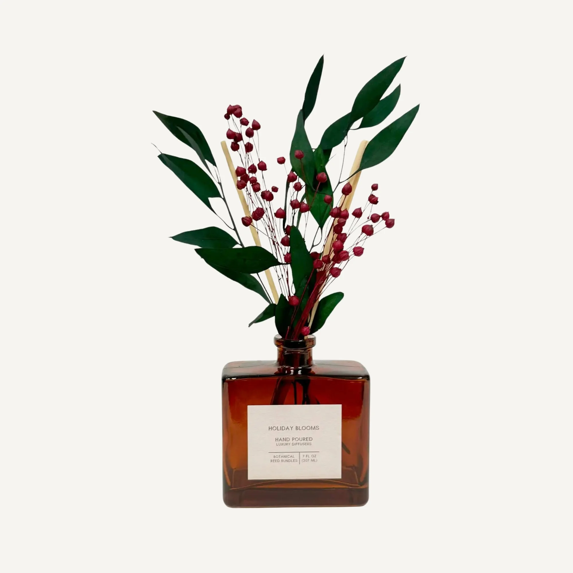 Dried Floral Oil Diffuser | Amber Vanilla — Lucca