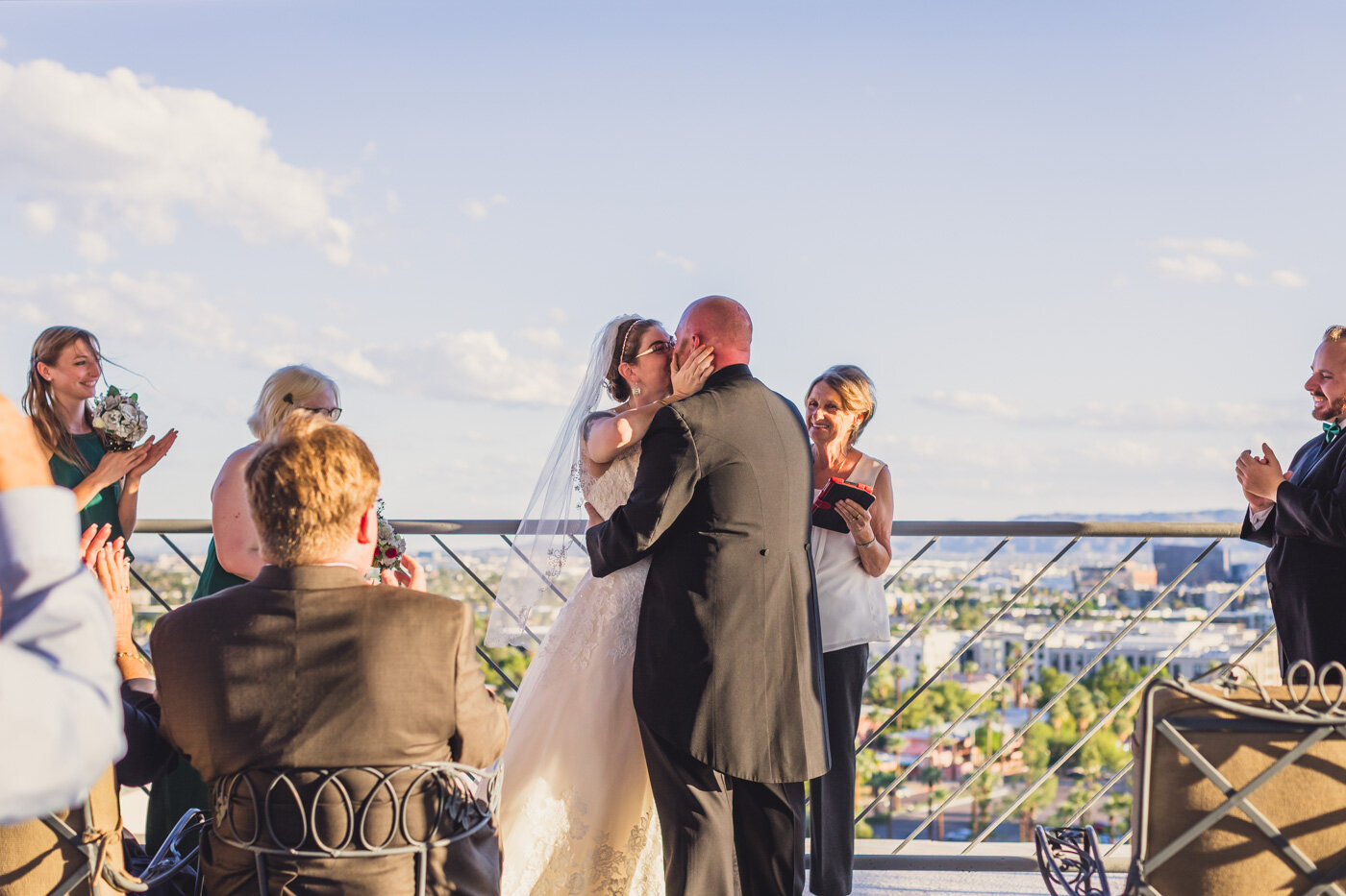 Phoenix Rooftop Wedding Downtown Phoenix Wedding: Antonio And Sabrina