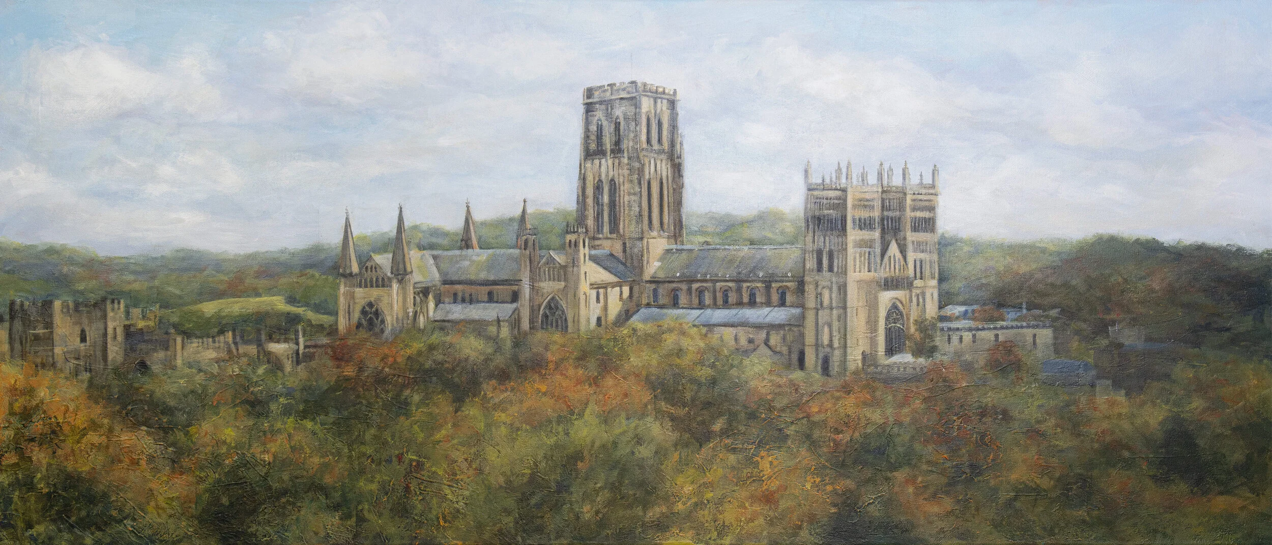 Art Prints of Durham, UK by artist Linda Vine
