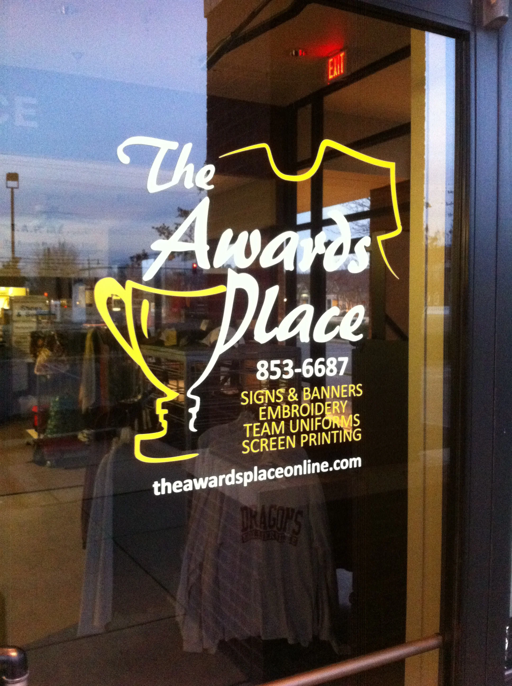 Decals, Lettering & Magnets — The Awards Place