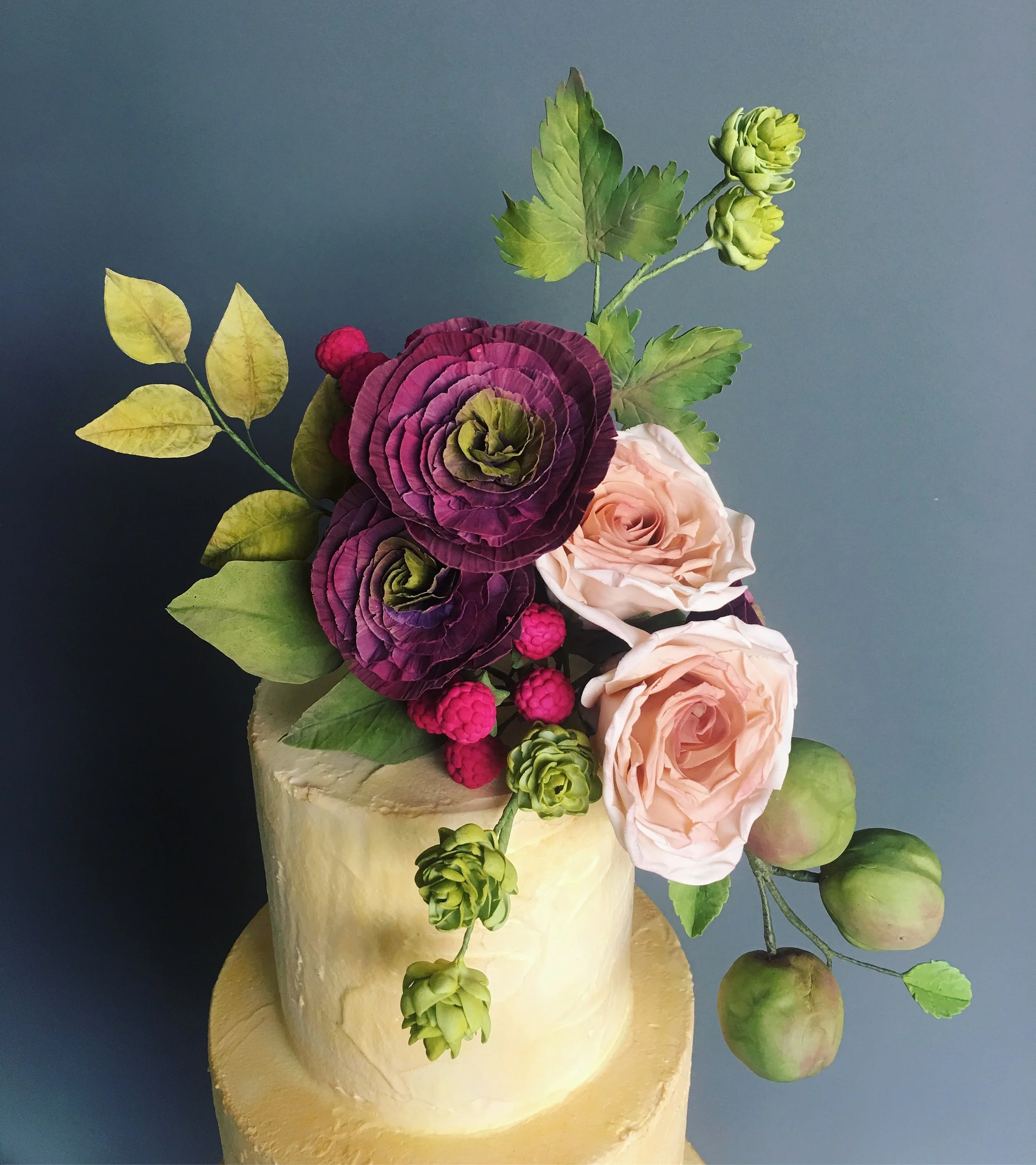 Sugar Flowers — Honey Crumb Cake Studio | Seattle Bakery | Custom Cakes ...