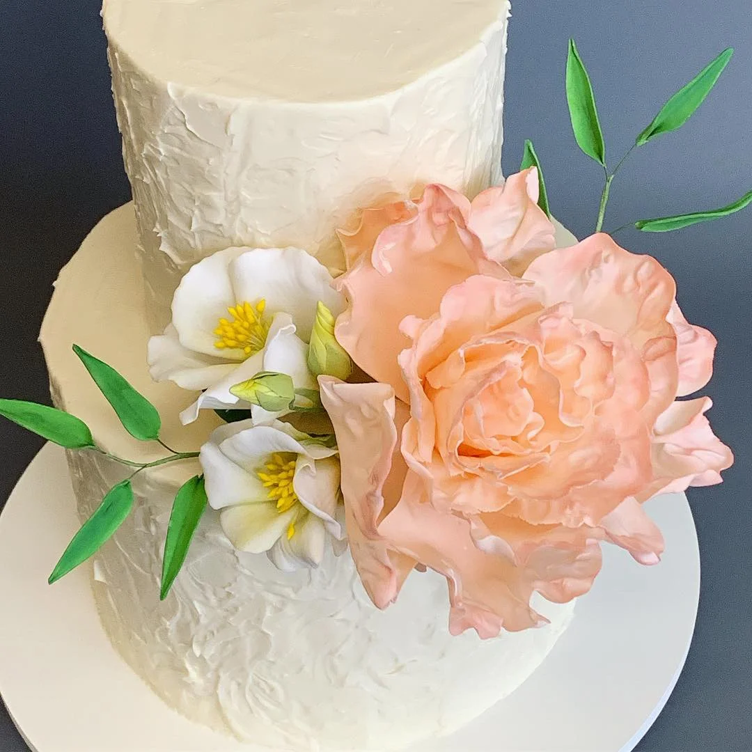 Sugar Flowers — Honey Crumb Cake Studio | Seattle Bakery | Custom Cakes ...