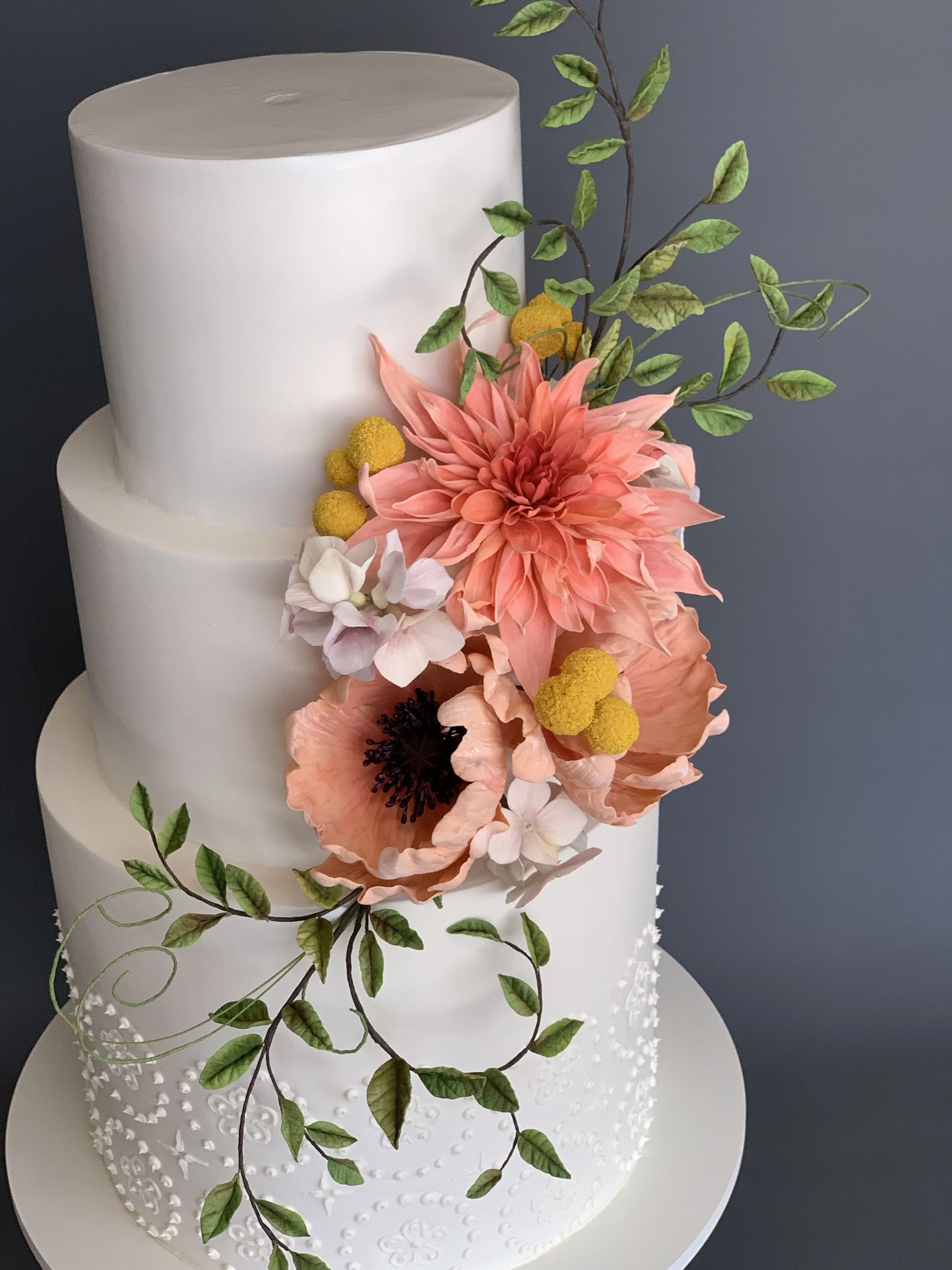 Sugar Flowers — Honey Crumb Cake Studio | Seattle Bakery | Custom Cakes ...