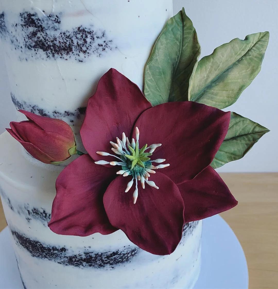 Sugar Flowers — Honey Crumb Cake Studio | Seattle Bakery | Custom Cakes ...