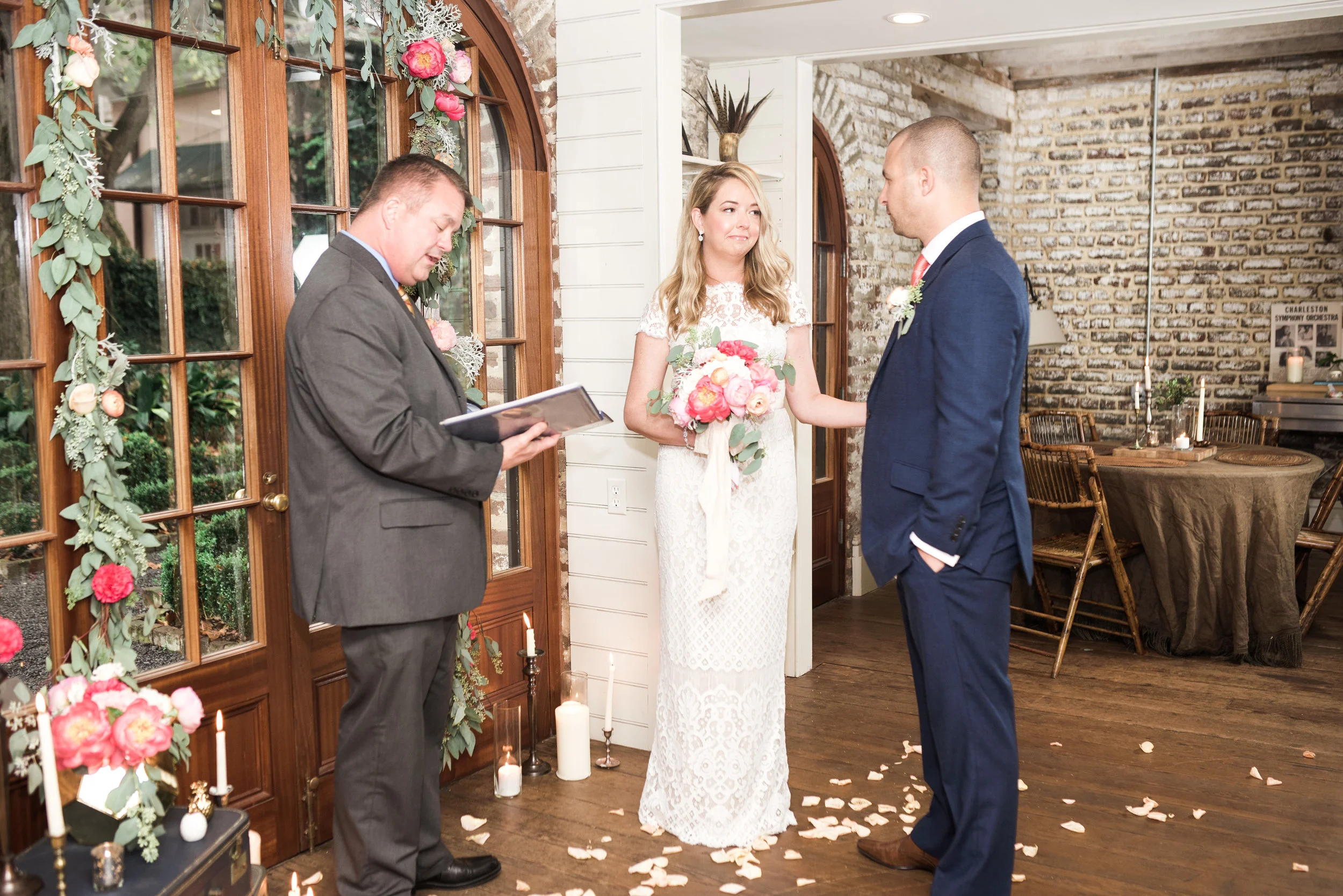 Shaun & Will's Intimate Downtown Charleston Elopement | Scarlet Plan & Design\ — Scarlet Plan ...