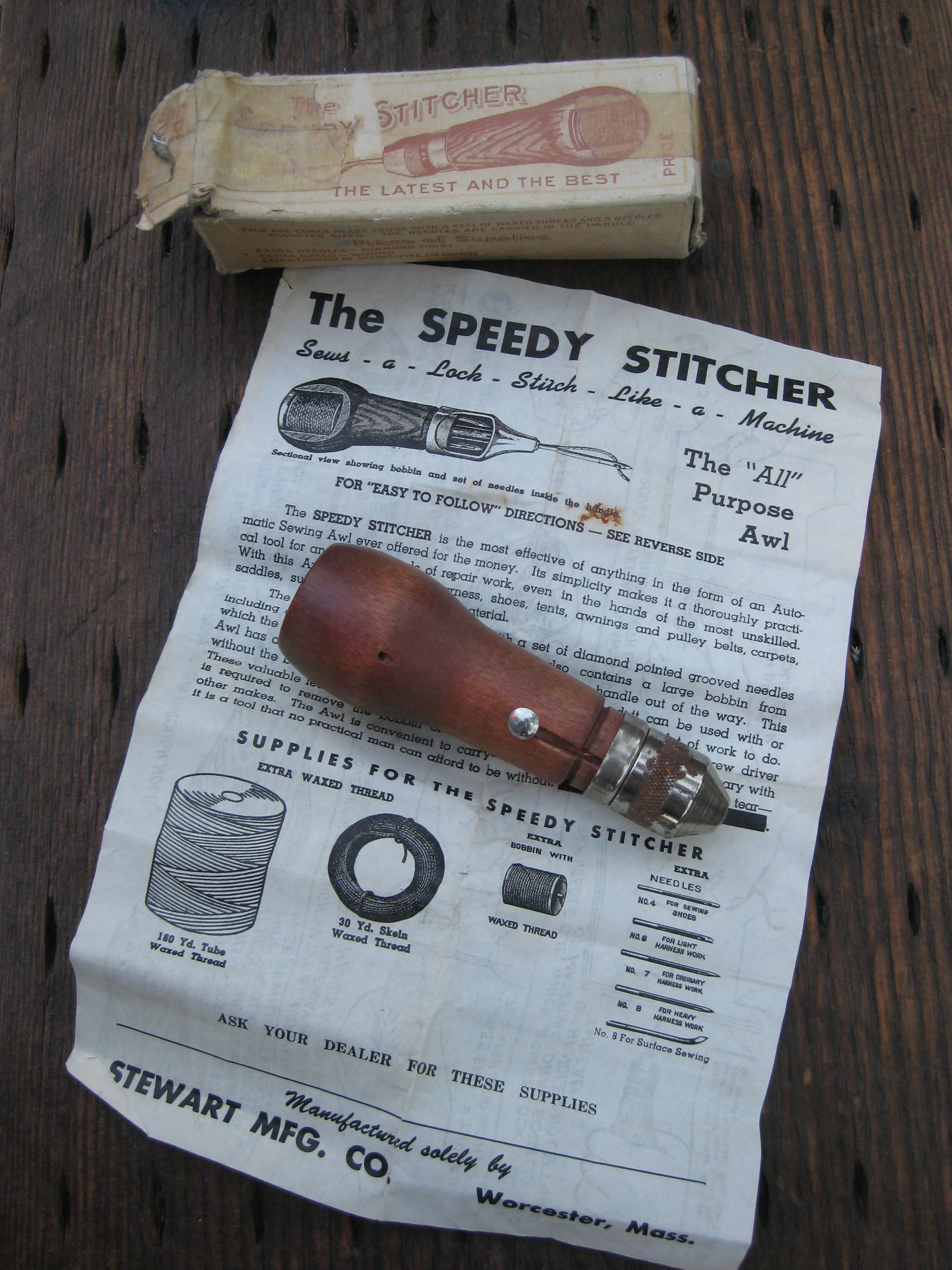 Speedy Stitcher Sewing Awl