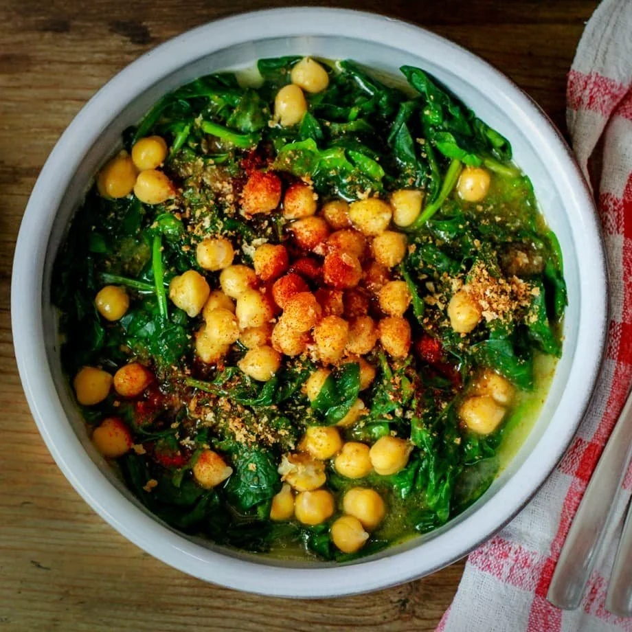 Easy Chickpea And Spinach Stew The Smart Slow Cooker