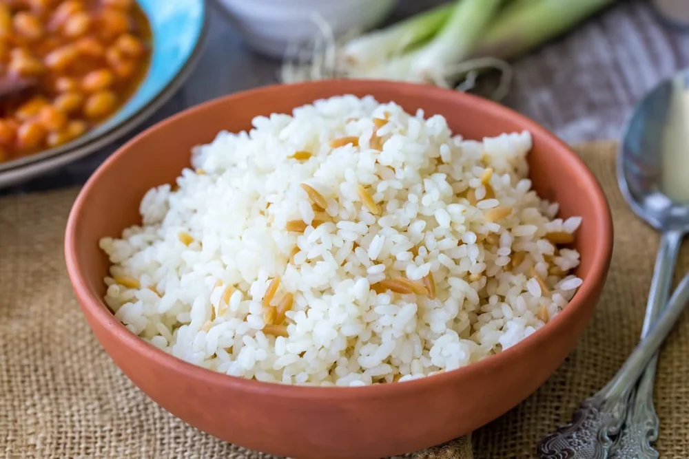 Turkish Rice Pilaf with Orzo (Rice Cooker) | The Smart Slow Cooker