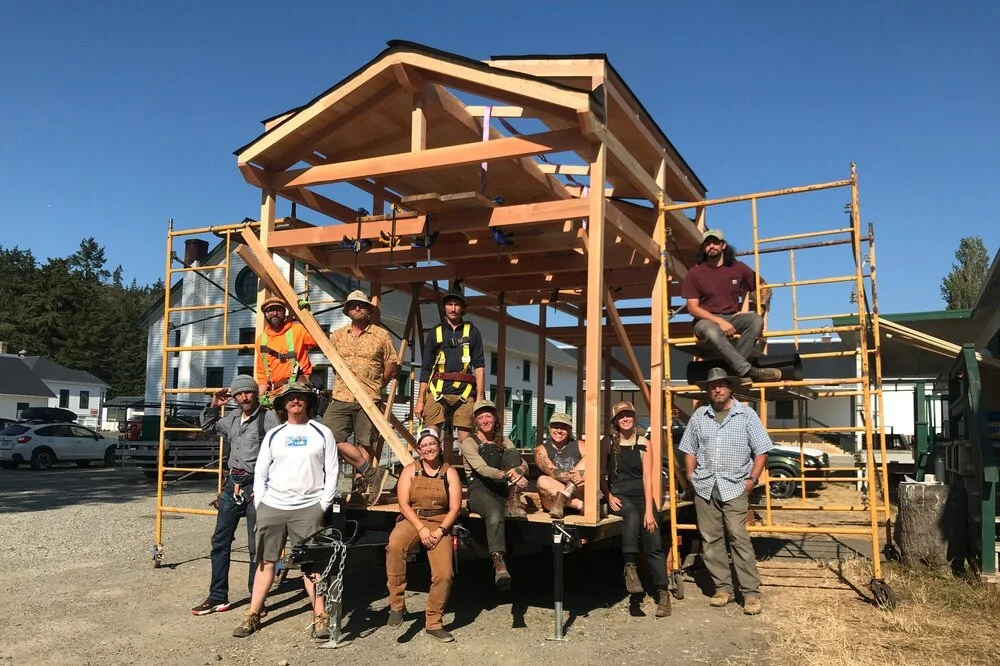 Timber Frame Workshop | Hand-Cut Mortise & Tenon Joinery — Port ...