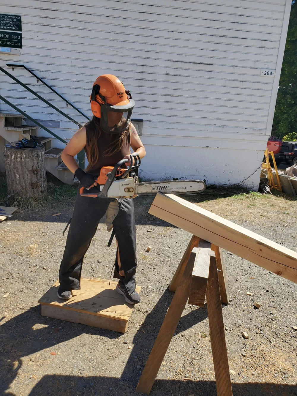 Timber Framing: Women and LGBTQ+ Students — Port Townsend School of ...