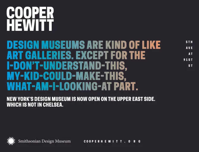 COOPER HEWITT NEIGHBORHOODS — Garrick Sheldon