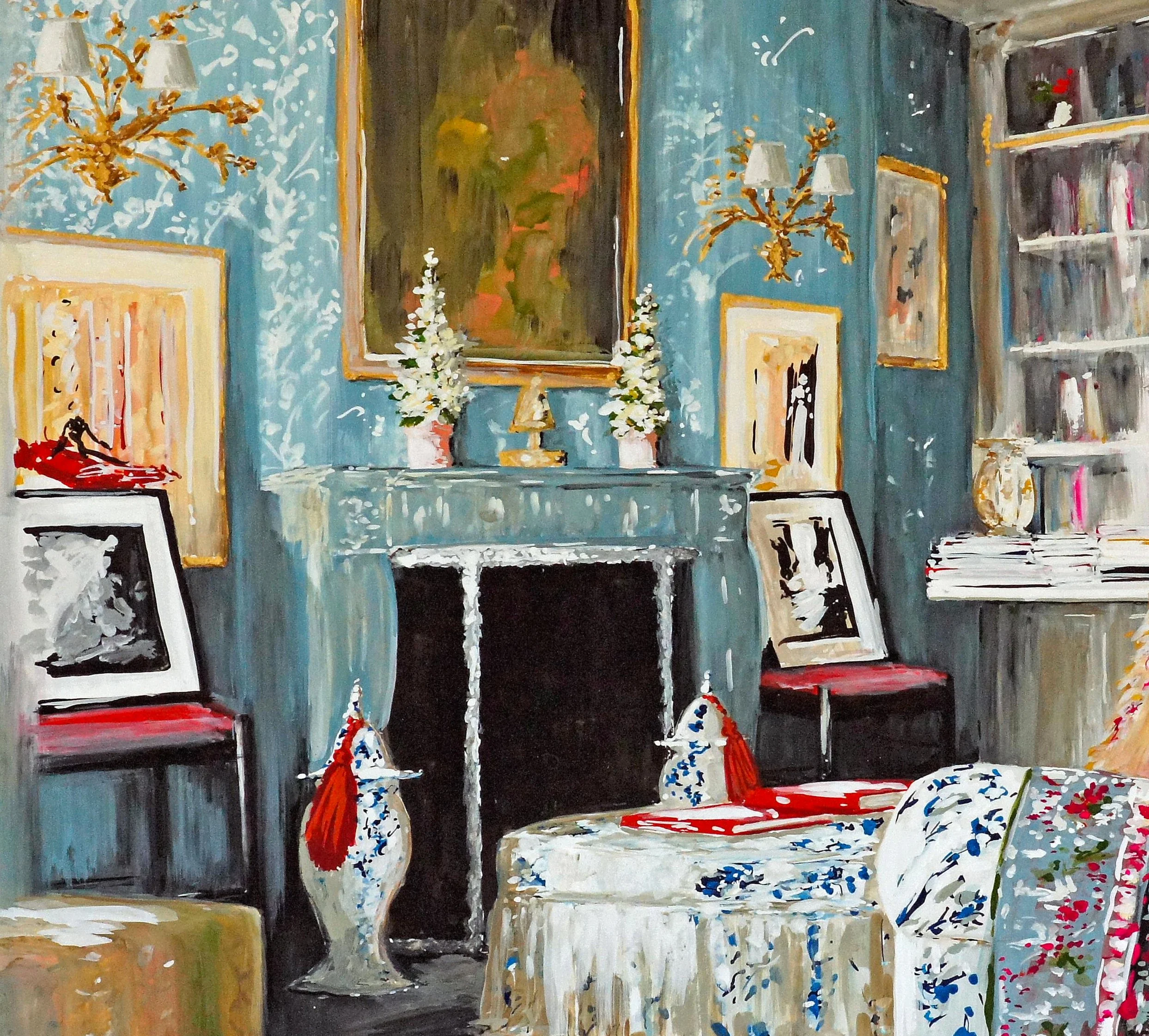 Jillian Lee Fine Art | Abstract & Fashion Paintings