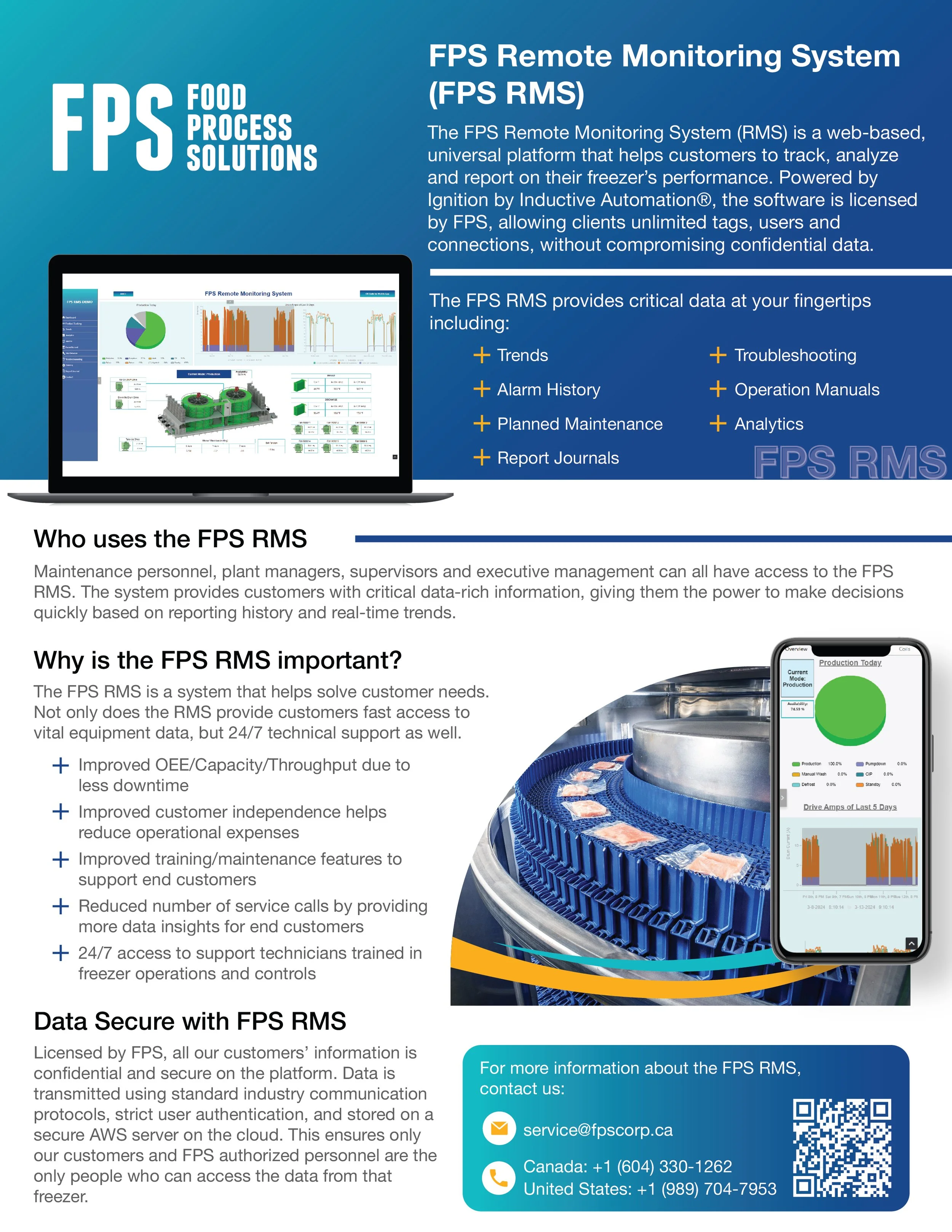 Remote Monitoring System — FPS Food Process Solutions