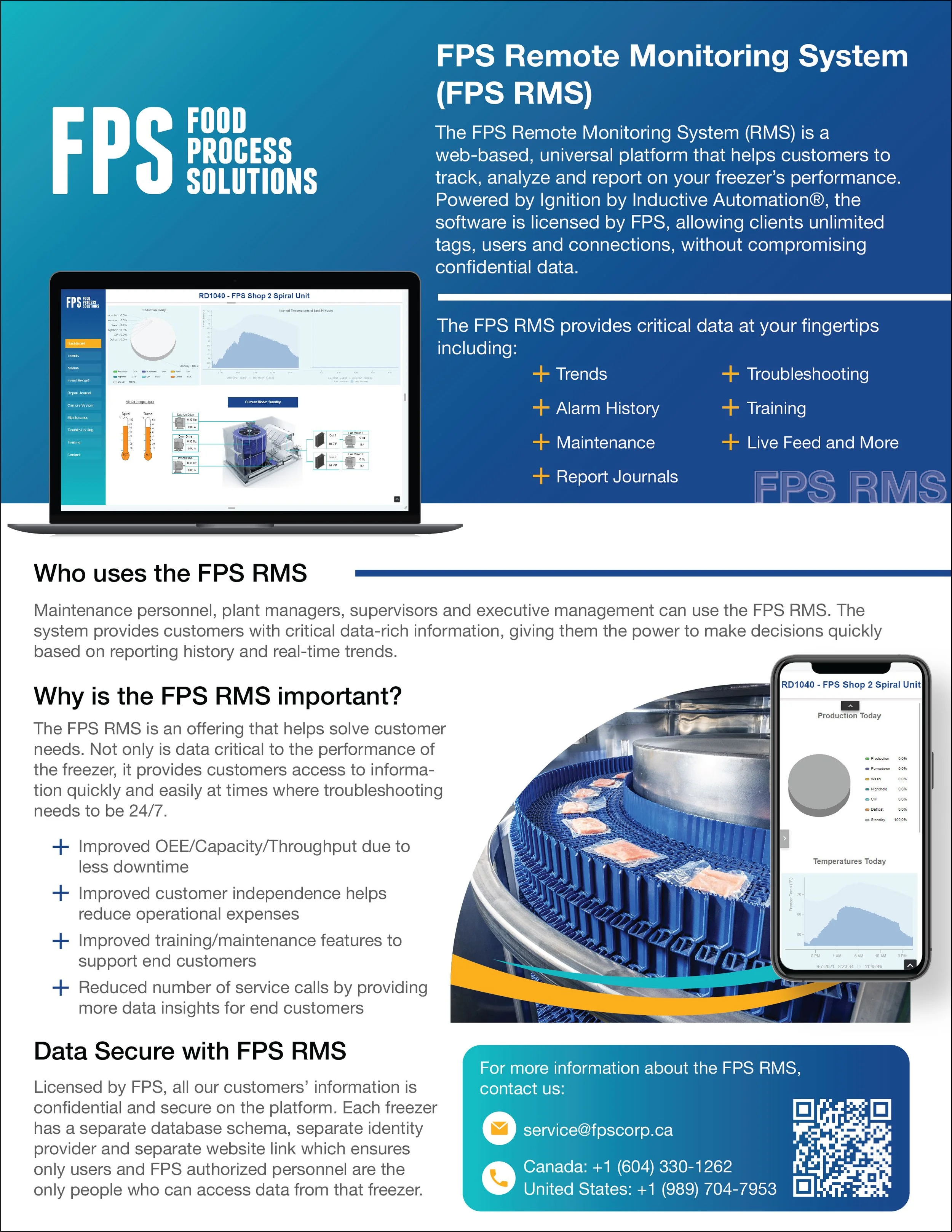Remote Monitoring System — FPS Food Process Solutions