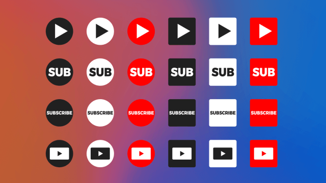 Subscribe PNG Collection: 160+ YouTube Subscribe Button PNG