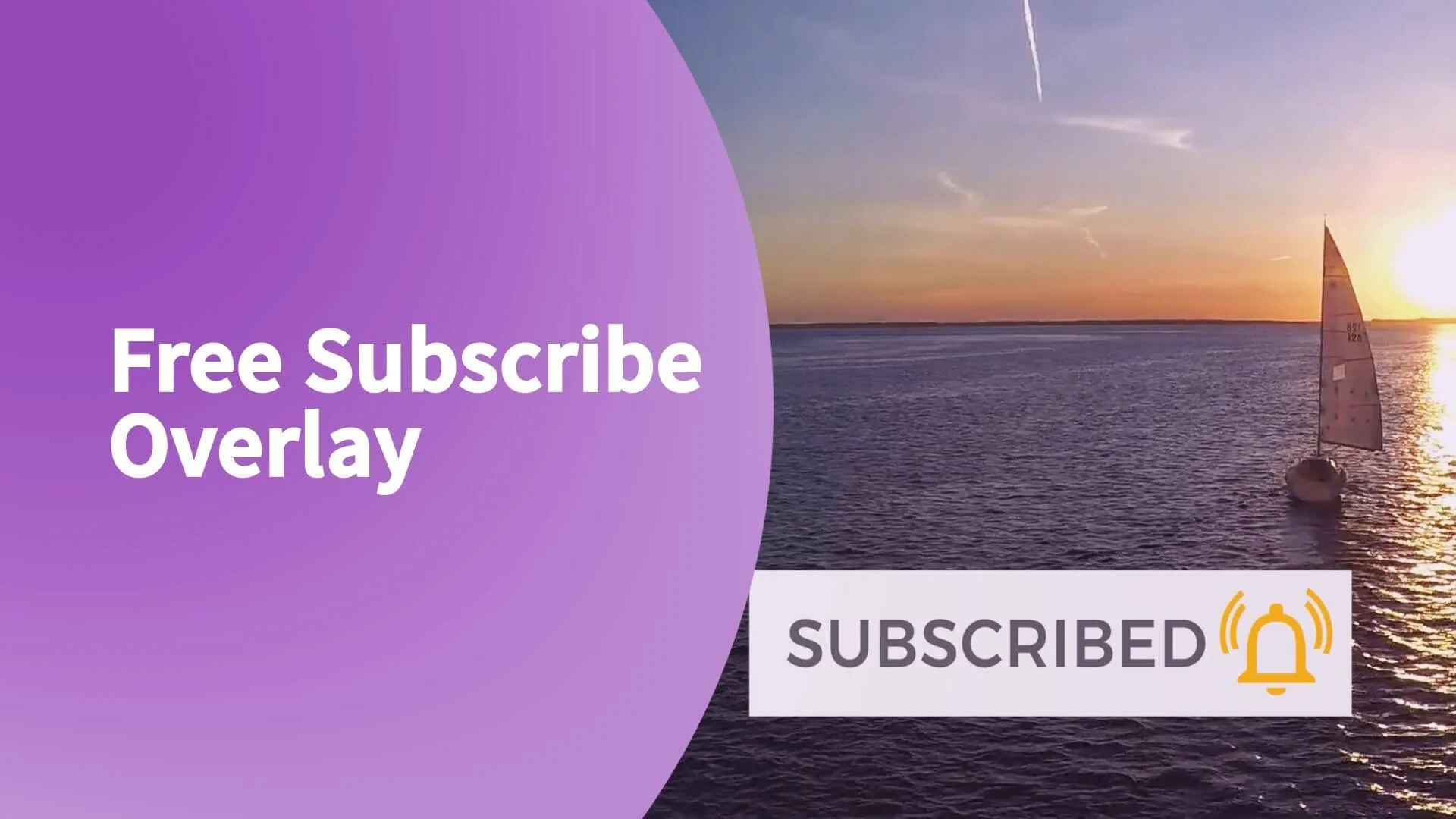 Free Like and Subscribe Overlays for YouTube: PNG, JPG, HD