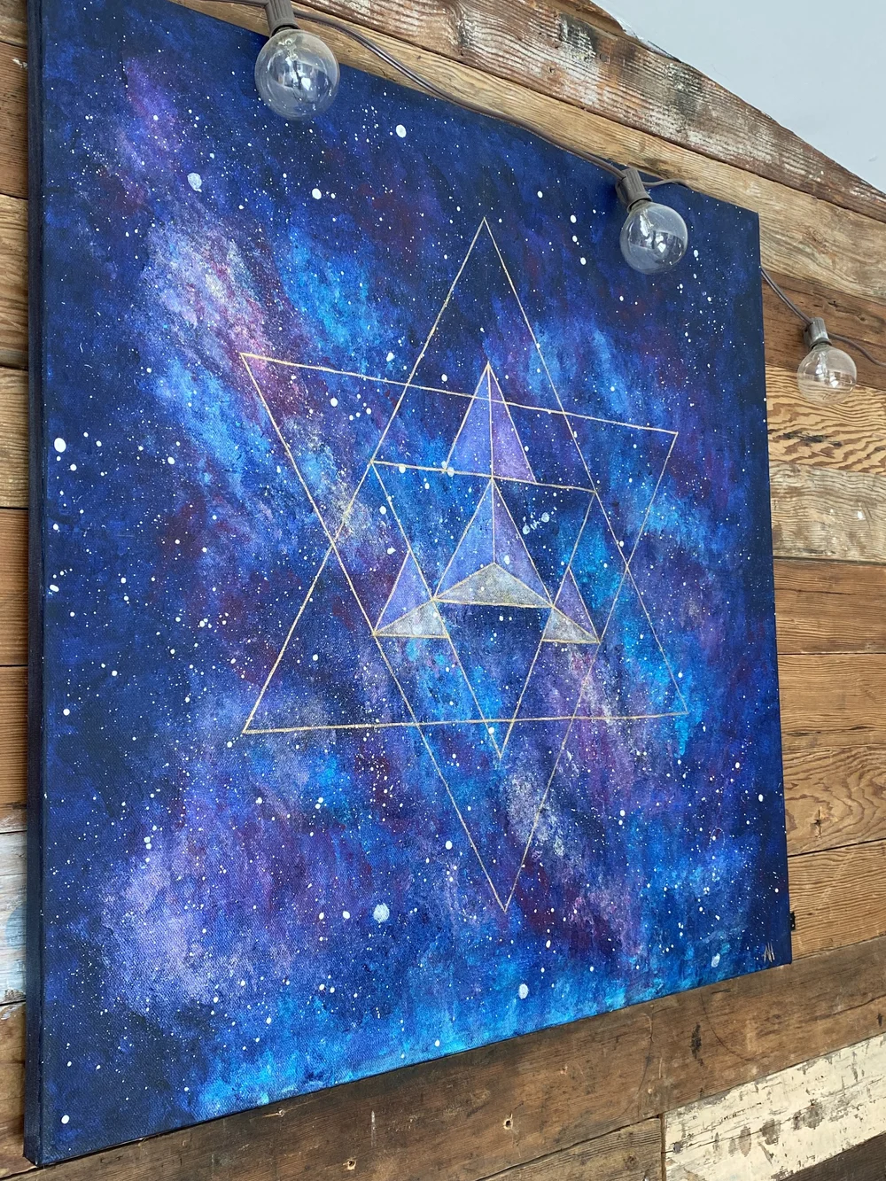 Galaxy Painting Canvas