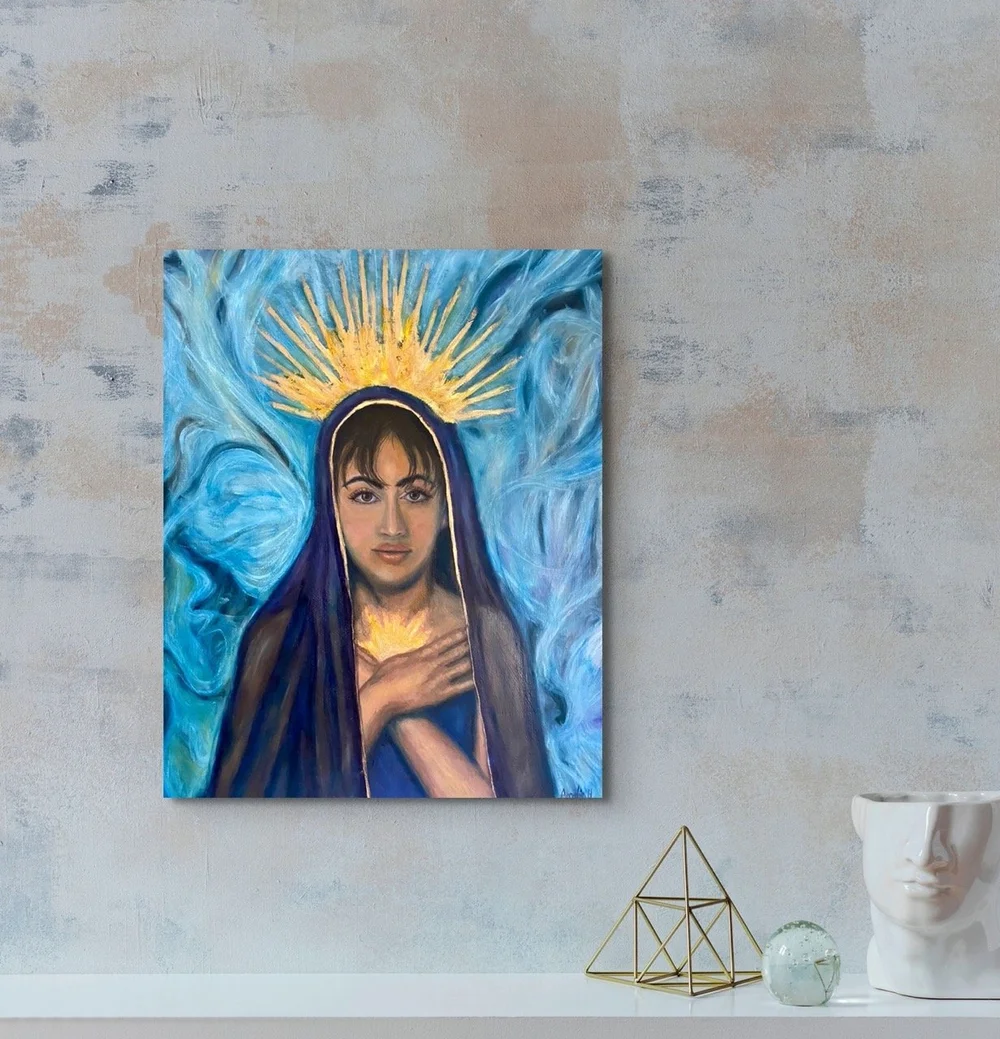 Mother Mary Painting